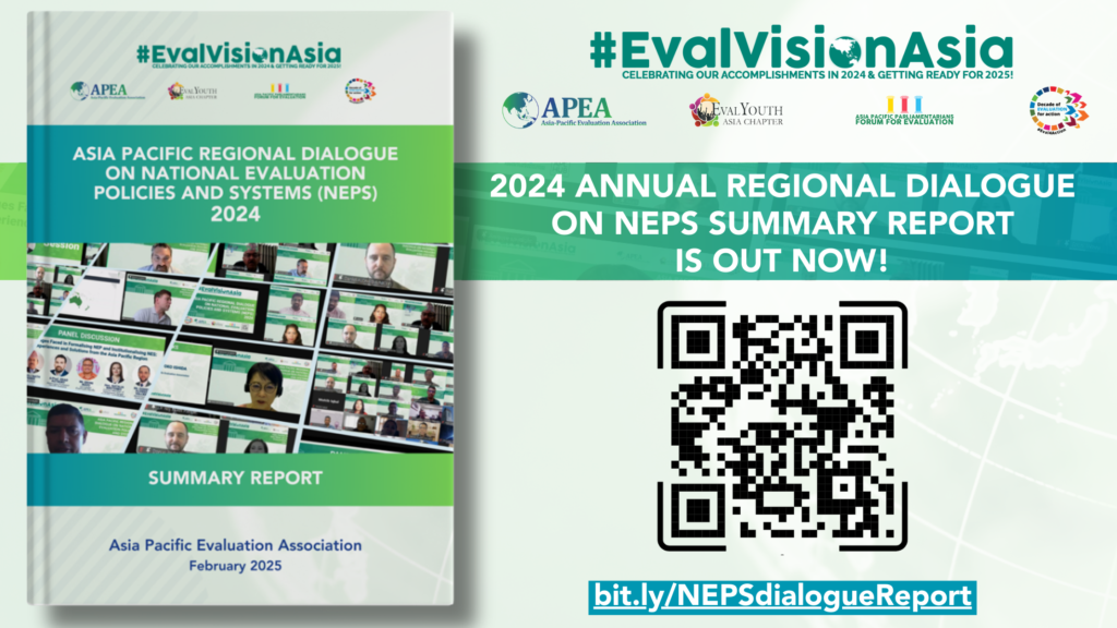 Promoting national evaluation policies and systems – Updates - APEA ...